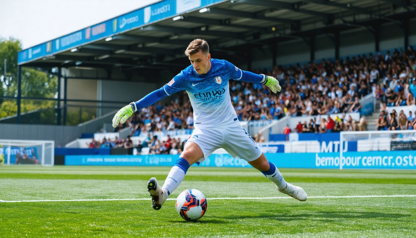 Hallen FC's Harry Thomas-Barker: The Goalkeeper Scoring and Saving His ...
